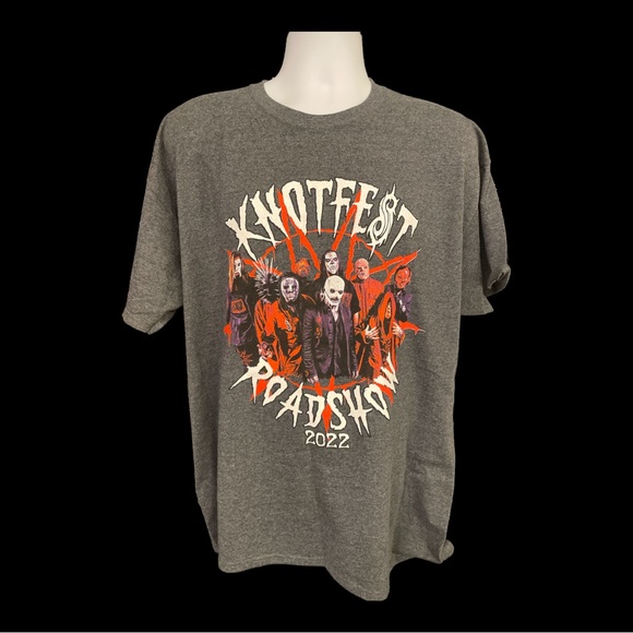 Fruit of the Loom | Shirts | Slipknot Knotfest 222 Concert Tour Tshirt ...